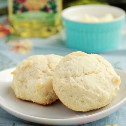 Easy Olive Oil Biscuits (Drop Biscuit) - One Sweet Appetite