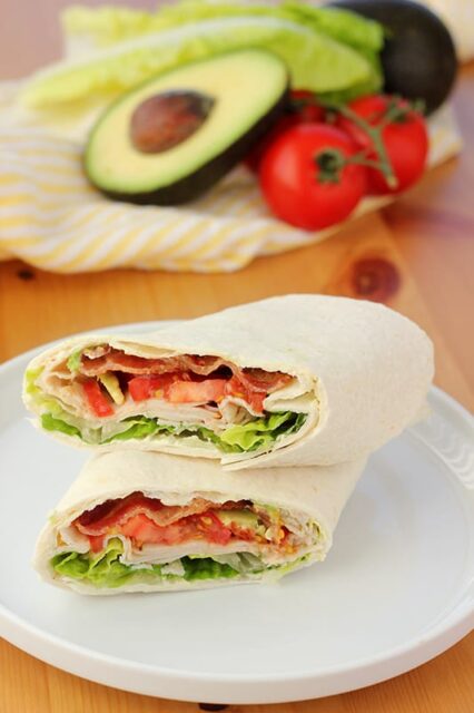 The BEST Turkey Wrap Recipe - One Sweet Appetite