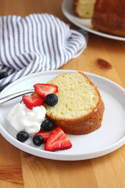 The Best Pound Cake Recipe - One Sweet Appetite