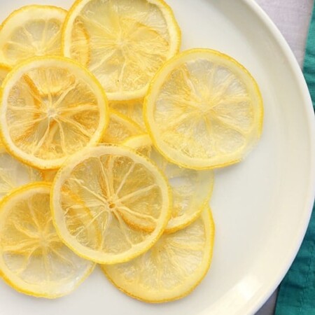 How to Make Candied Lemon Slices- SO Easy! - One Sweet Appetite