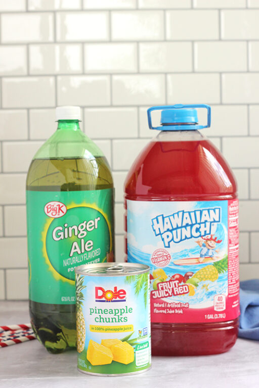 Easy 4th of July Punch Recipe: Non-Alcoholic - One Sweet Appetite