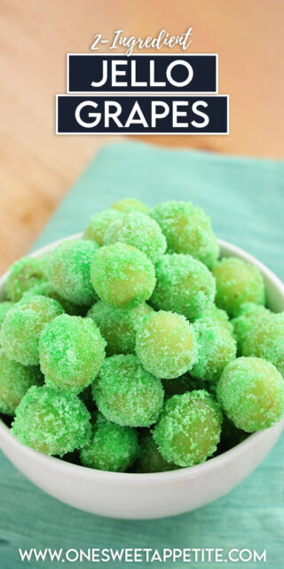 Jello Grapes Recipe - One Sweet Appetite