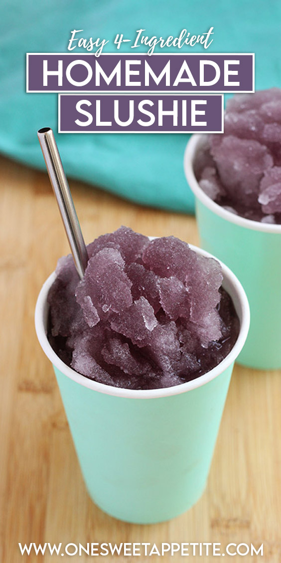Slushie Recipe - One Sweet Appetite