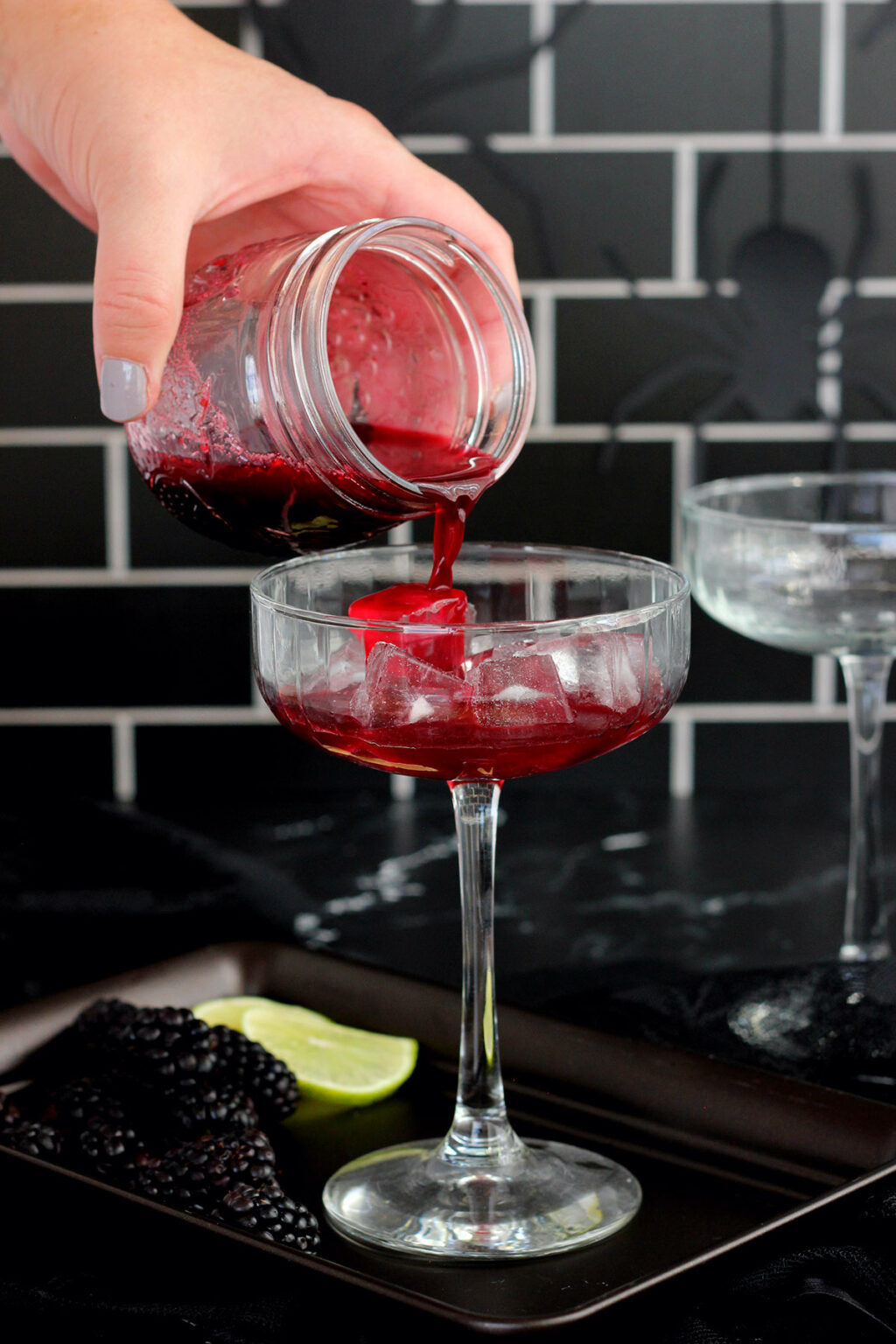 Halloween Mocktail Recipe (Non-Alcoholic Drink for Parties) - One Sweet ...