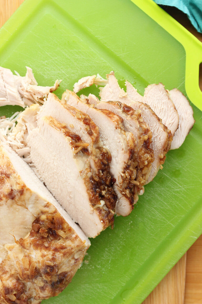 Easy Slow Cooker Turkey Breast Recipe - One Sweet Appetite
