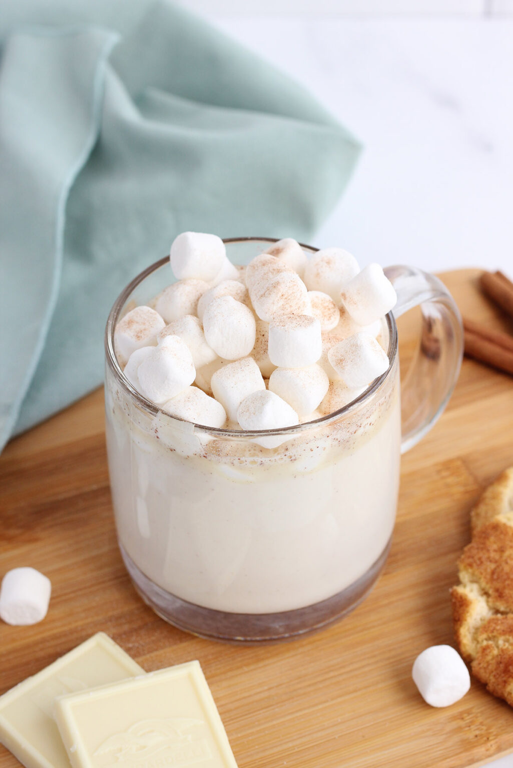 Snickerdoodle Hot Chocolate Recipe - One Sweet Appetite