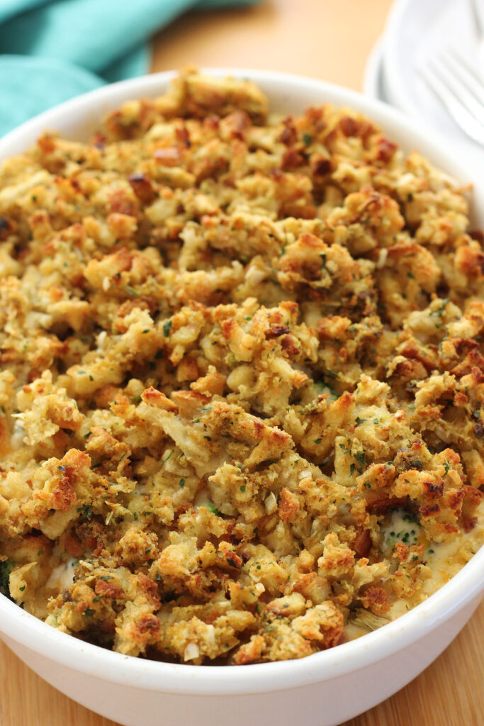 Turkey Casserole Recipe Perfect For Leftovers Turkey Casserole One