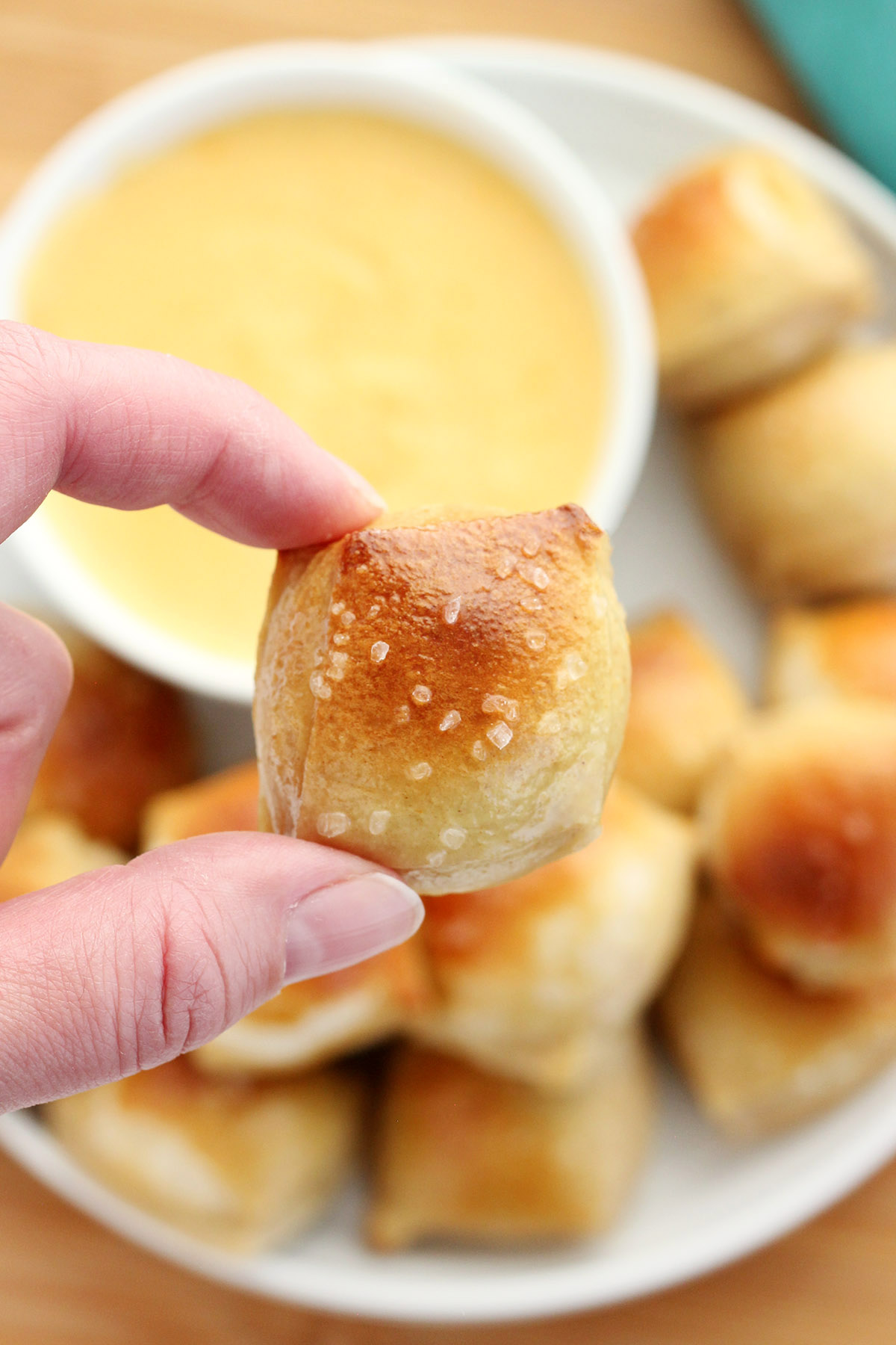 Easy Pretzel Bites Recipe (1 Ingredient) - One Sweet Appetite