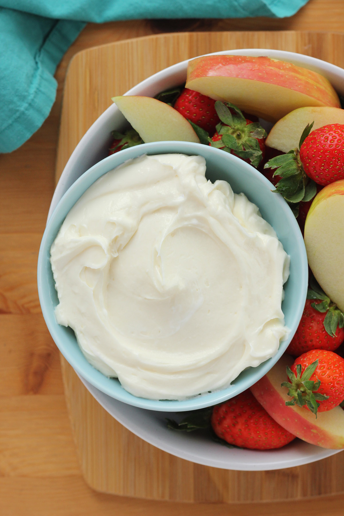 Marshmallow Fruit Dip Recipe - One Sweet Appetite