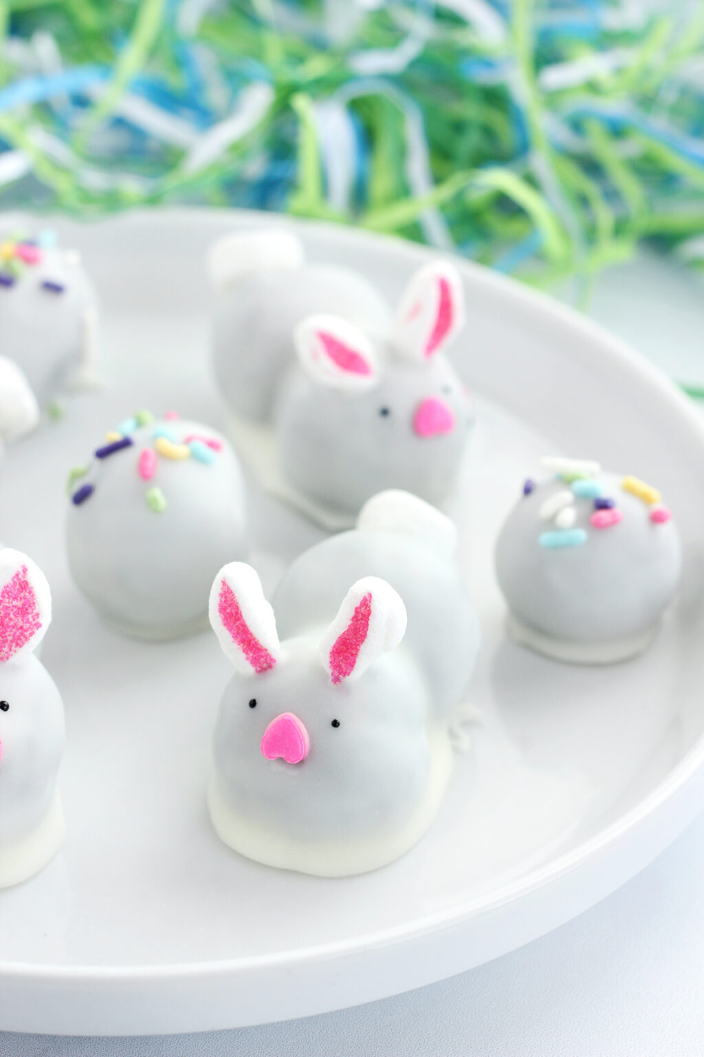 Easy Easter Bunny Truffles - One Sweet Appetite