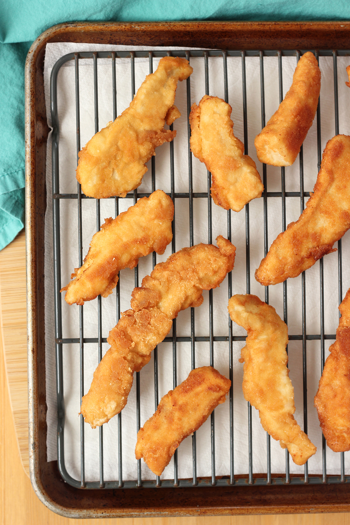 Crispy Chicken Strips Recipe - One Sweet Appetite