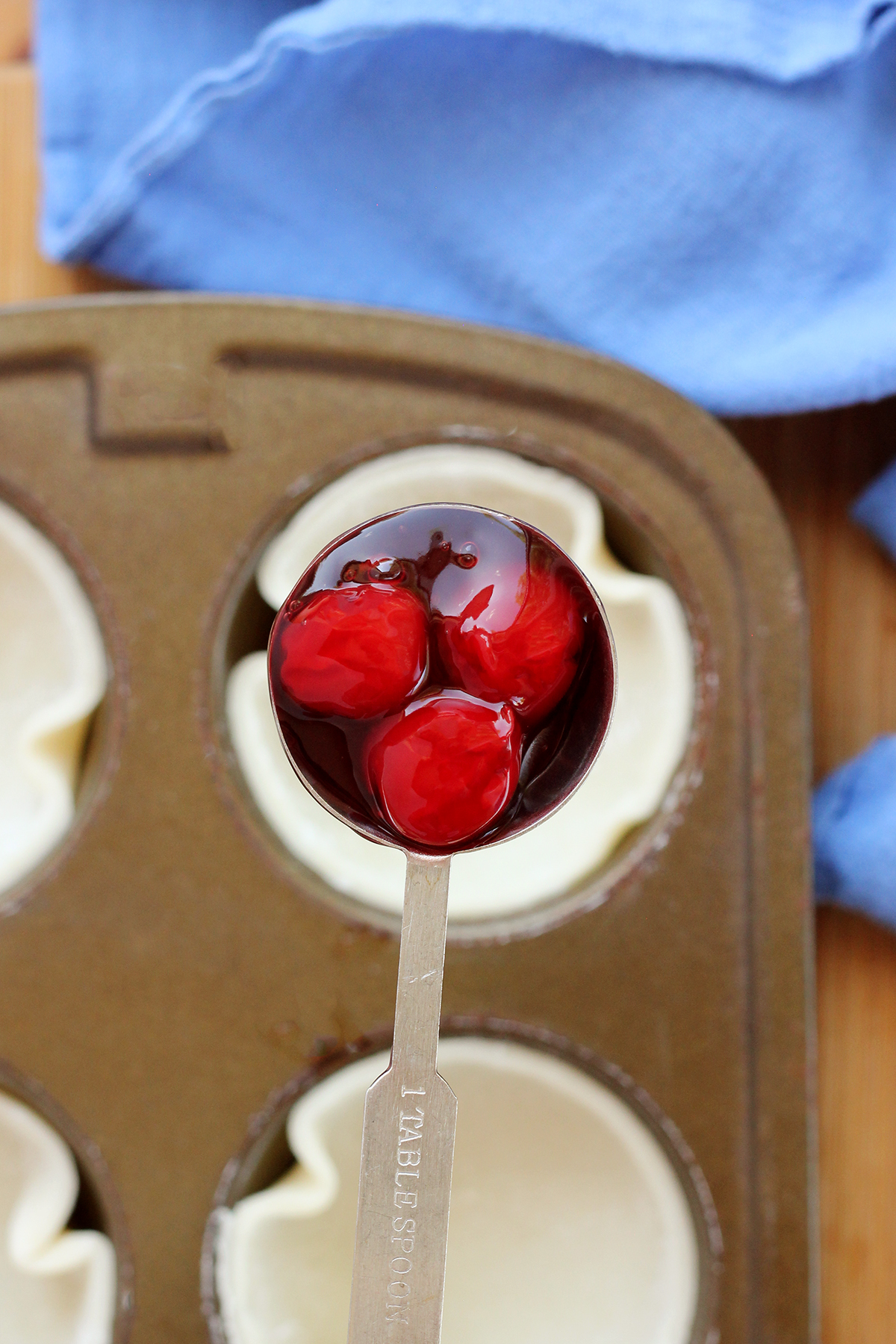 Mini Cherry Pie - One Sweet Appetite