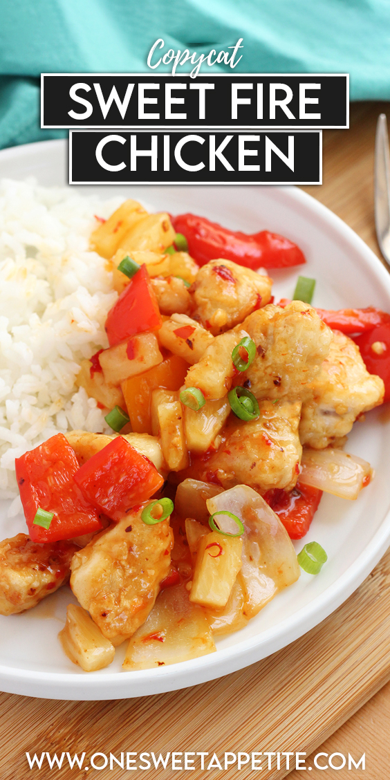 Copycat Sweet Fire Chicken - One Sweet Appetite