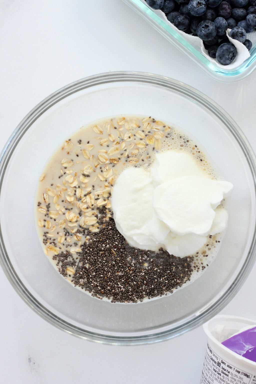 Blueberry Overnight Oats Recipe - One Sweet Appetite