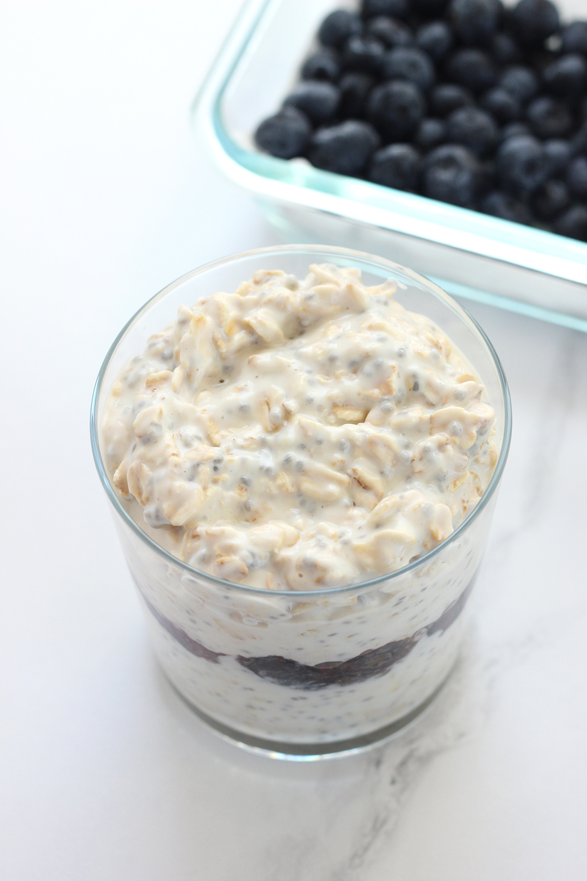 Blueberry Overnight Oats Recipe - One Sweet Appetite