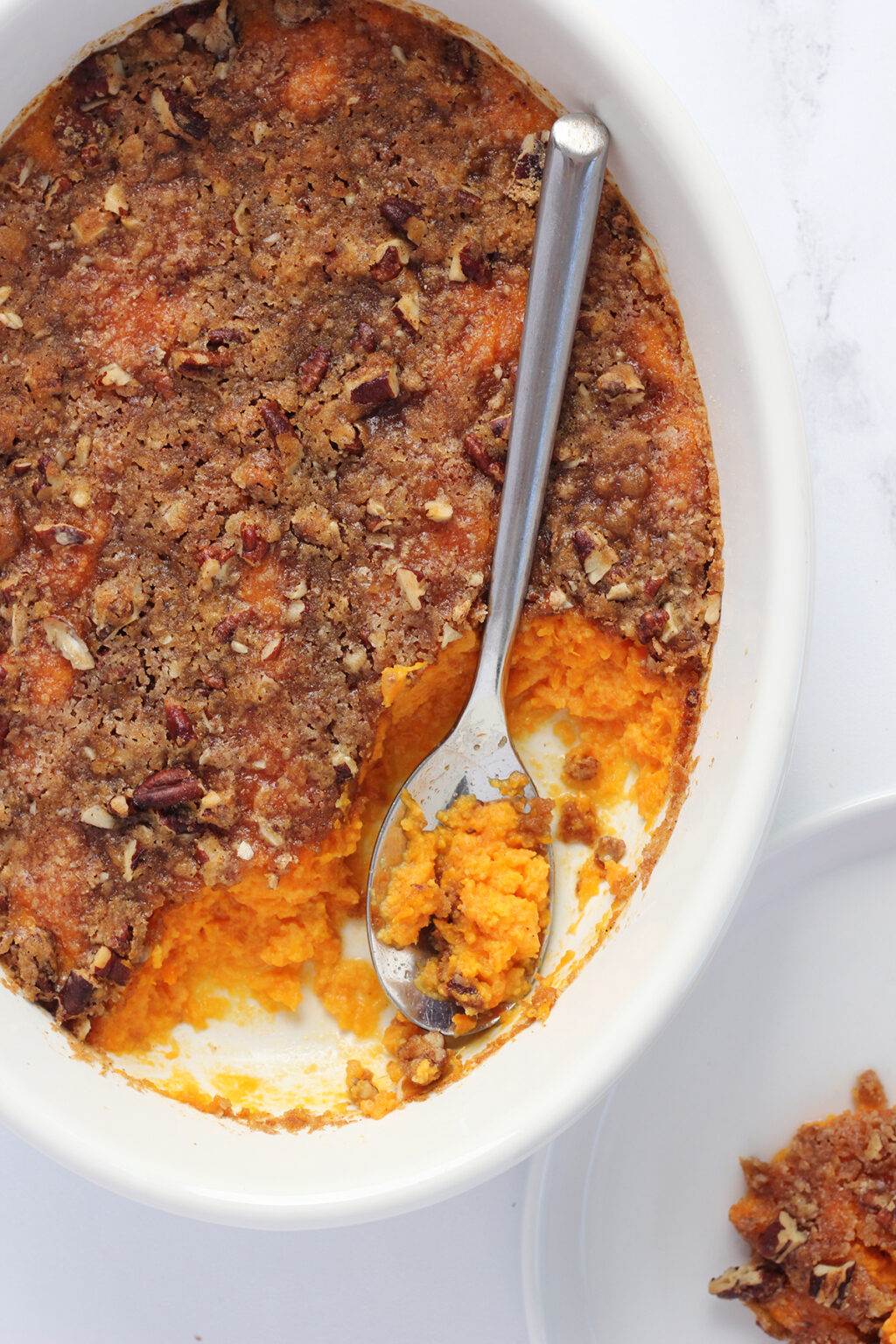Easy Sweet Potato Casserole Recipe - One Sweet Appetite
