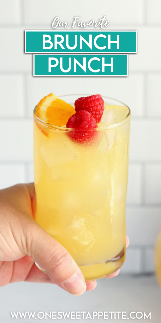 Best Brunch Punch Recipe - One Sweet Appetite