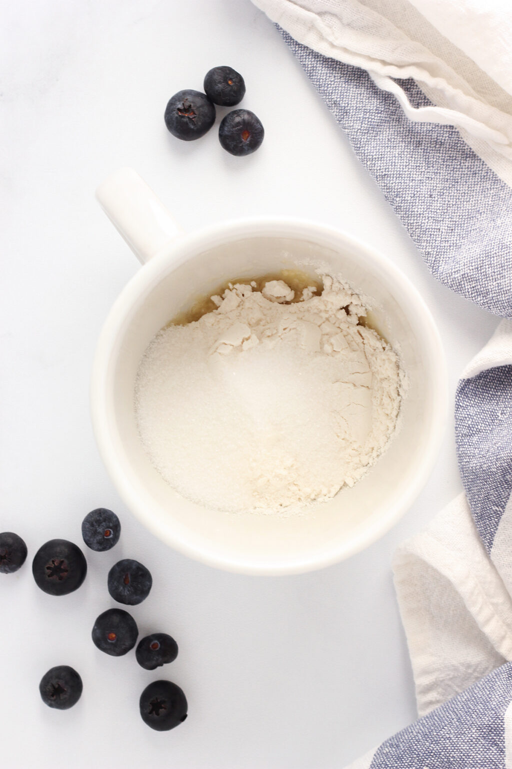 Blueberry Mug Muffin - One Sweet Appetite