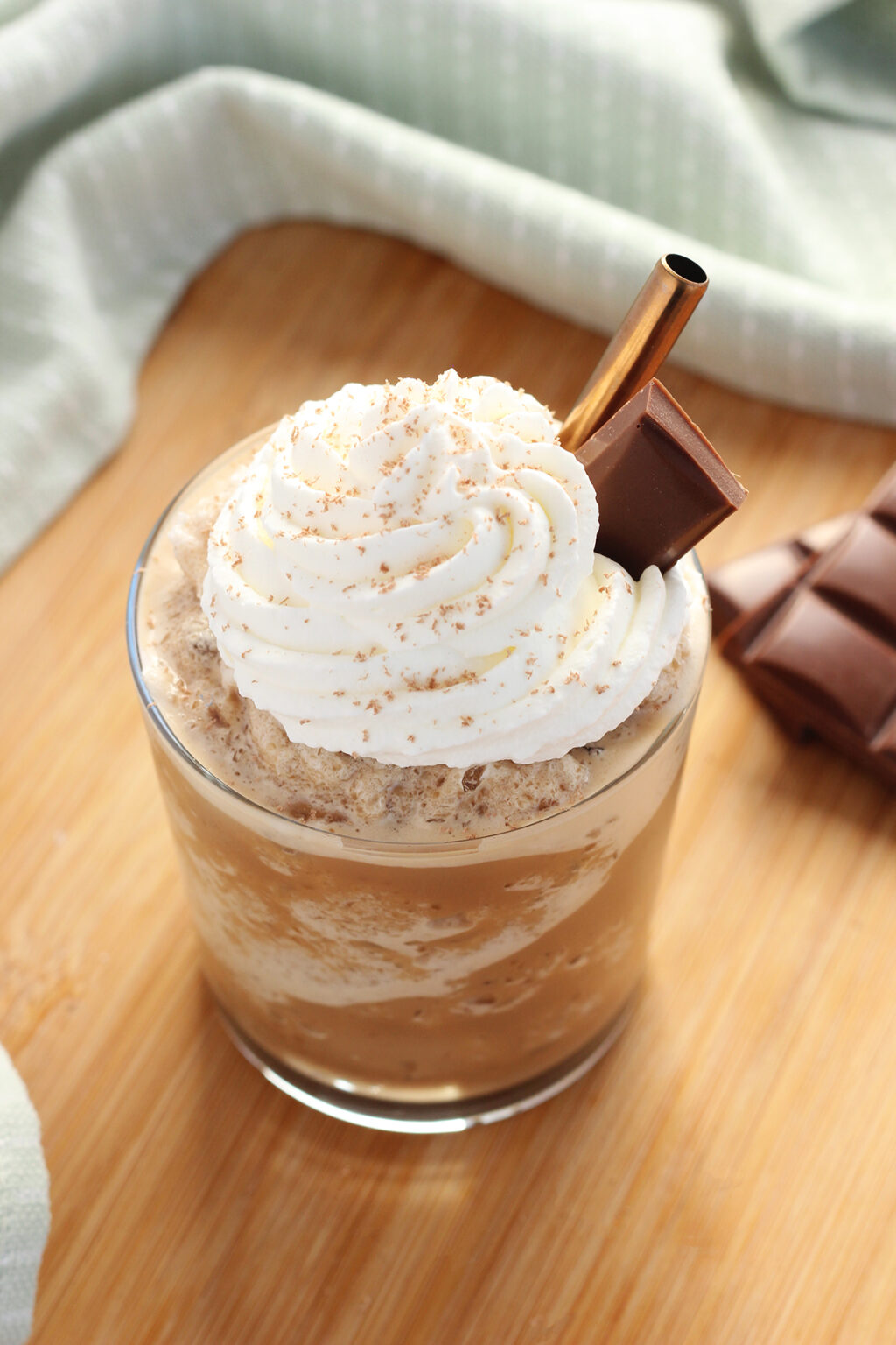 Easy McDonald’s Mocha Frappe (Copycat Recipe)) - One Sweet Appetite