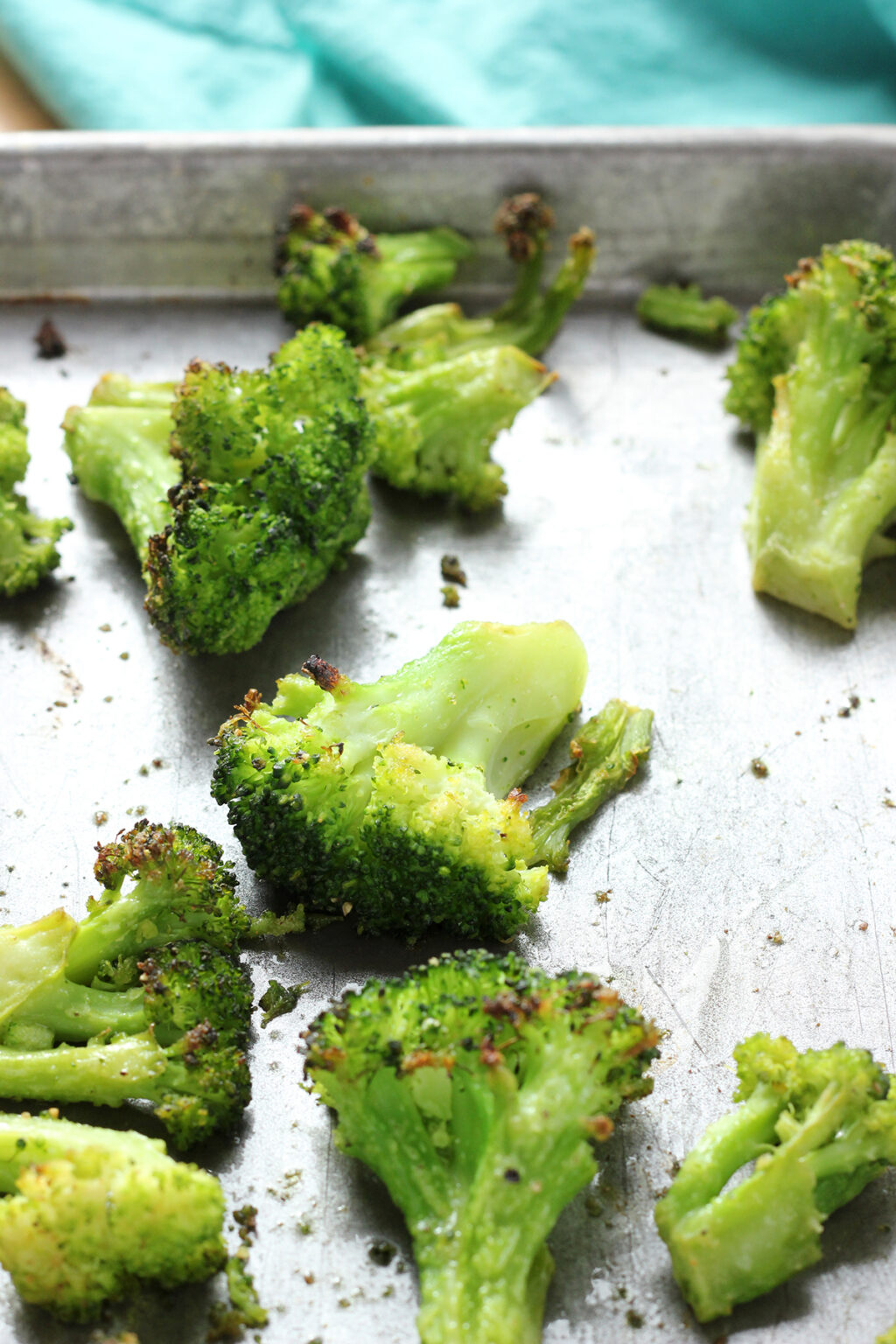 Roasted Frozen Broccoli - One Sweet Appetite