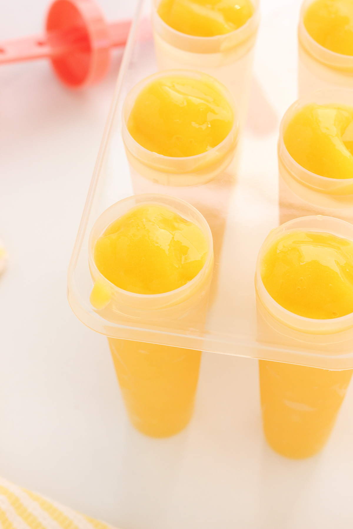 Mango Popsicles - One Sweet Appetite