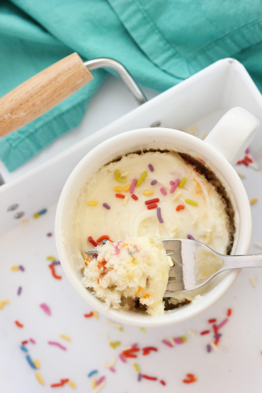 Blueberry Mug Muffin - One Sweet Appetite