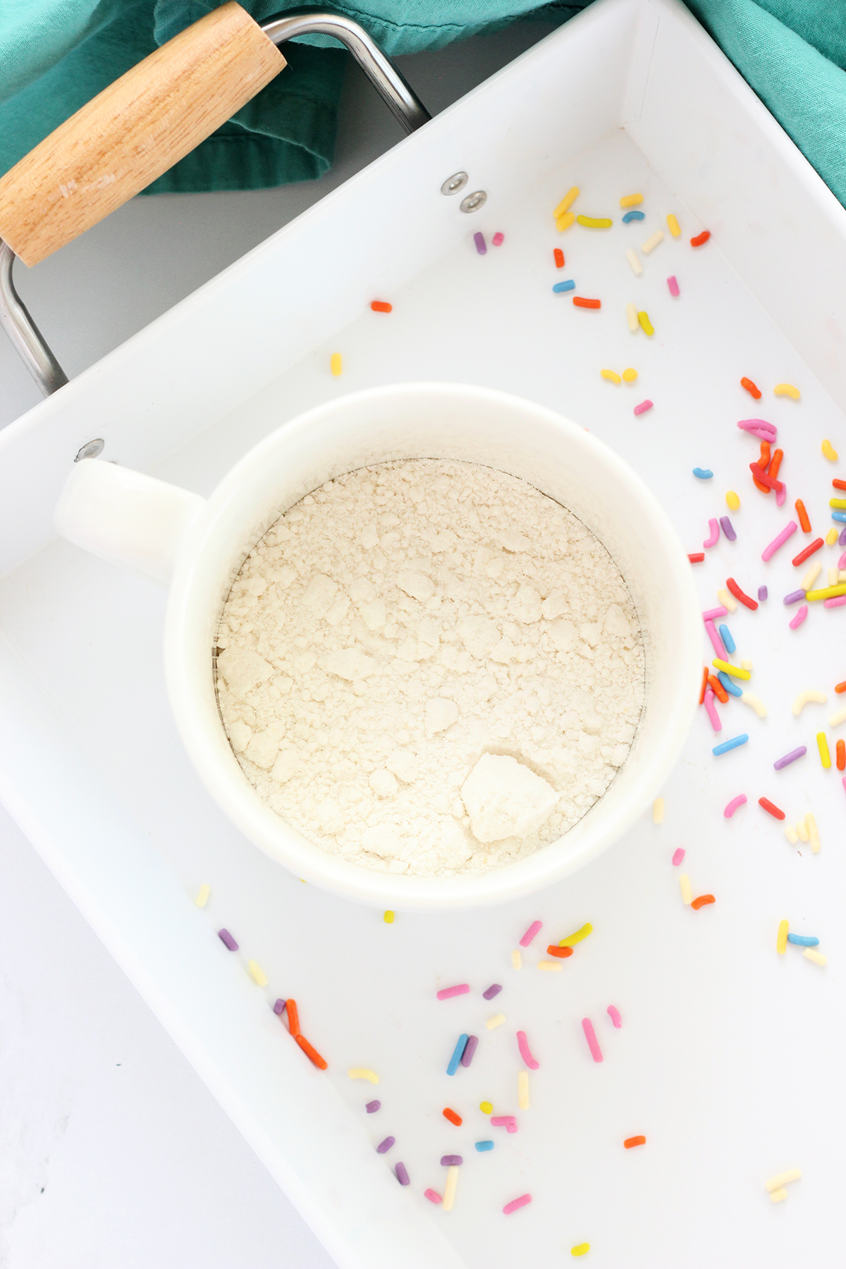 Funfetti Mug Cake - One Sweet Appetite