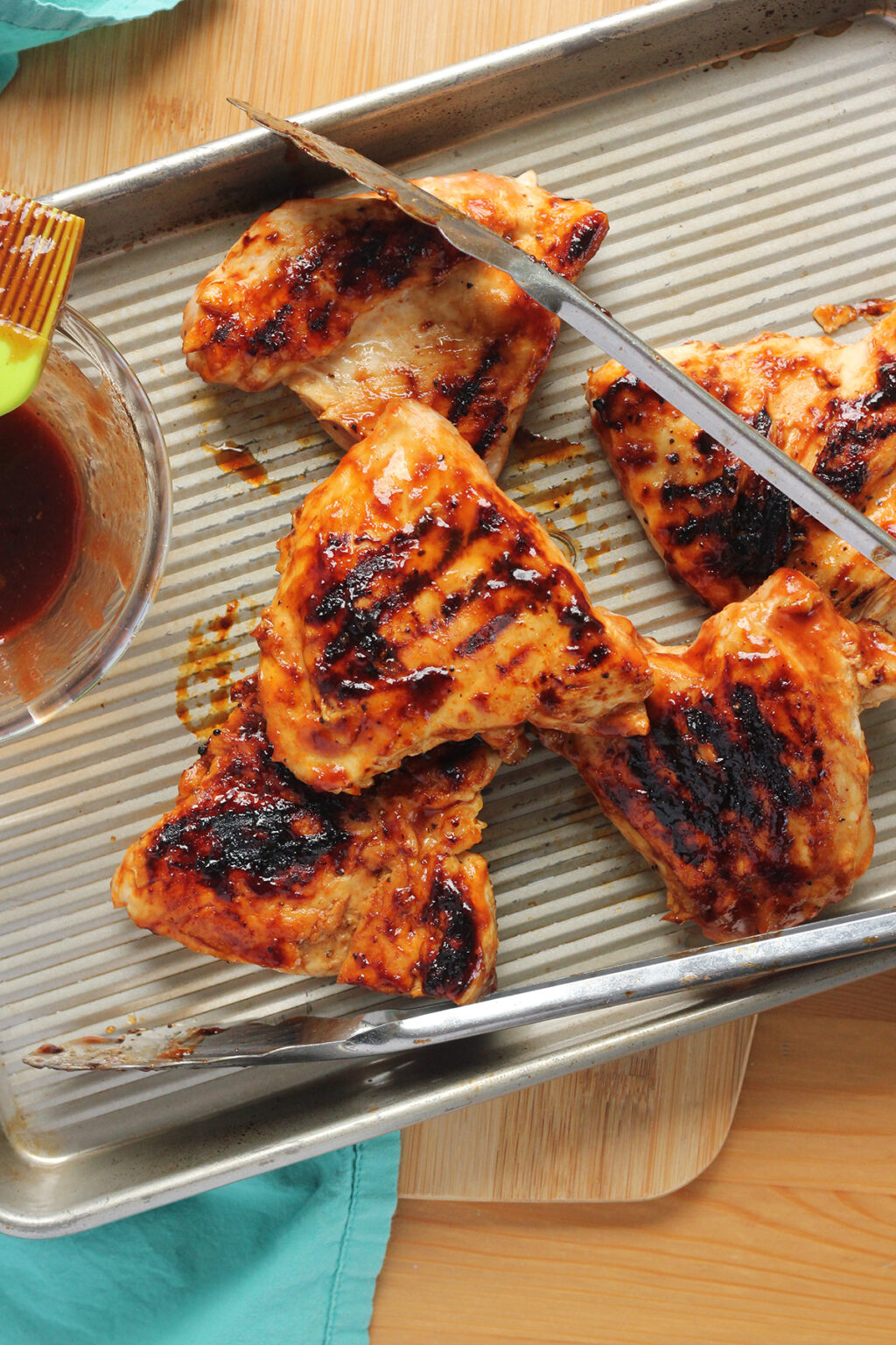 Barbecue Honey Chicken - One Sweet Appetite