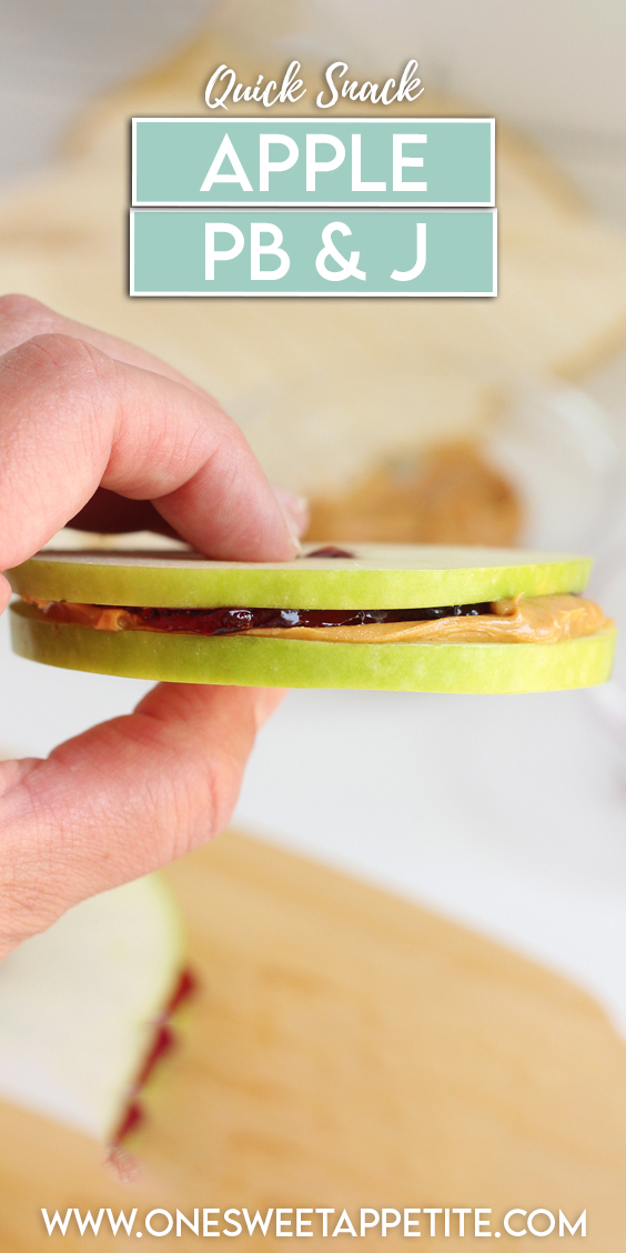 PB & J Apples - One Sweet Appetite