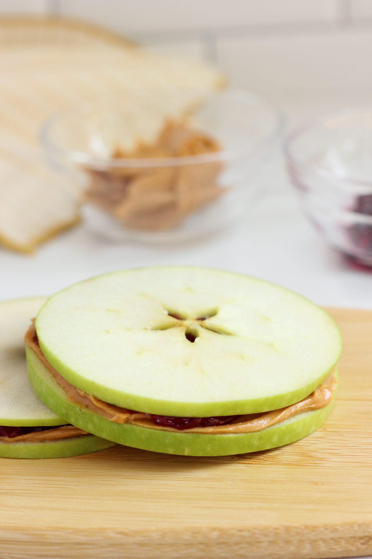 PB & J Apples - One Sweet Appetite