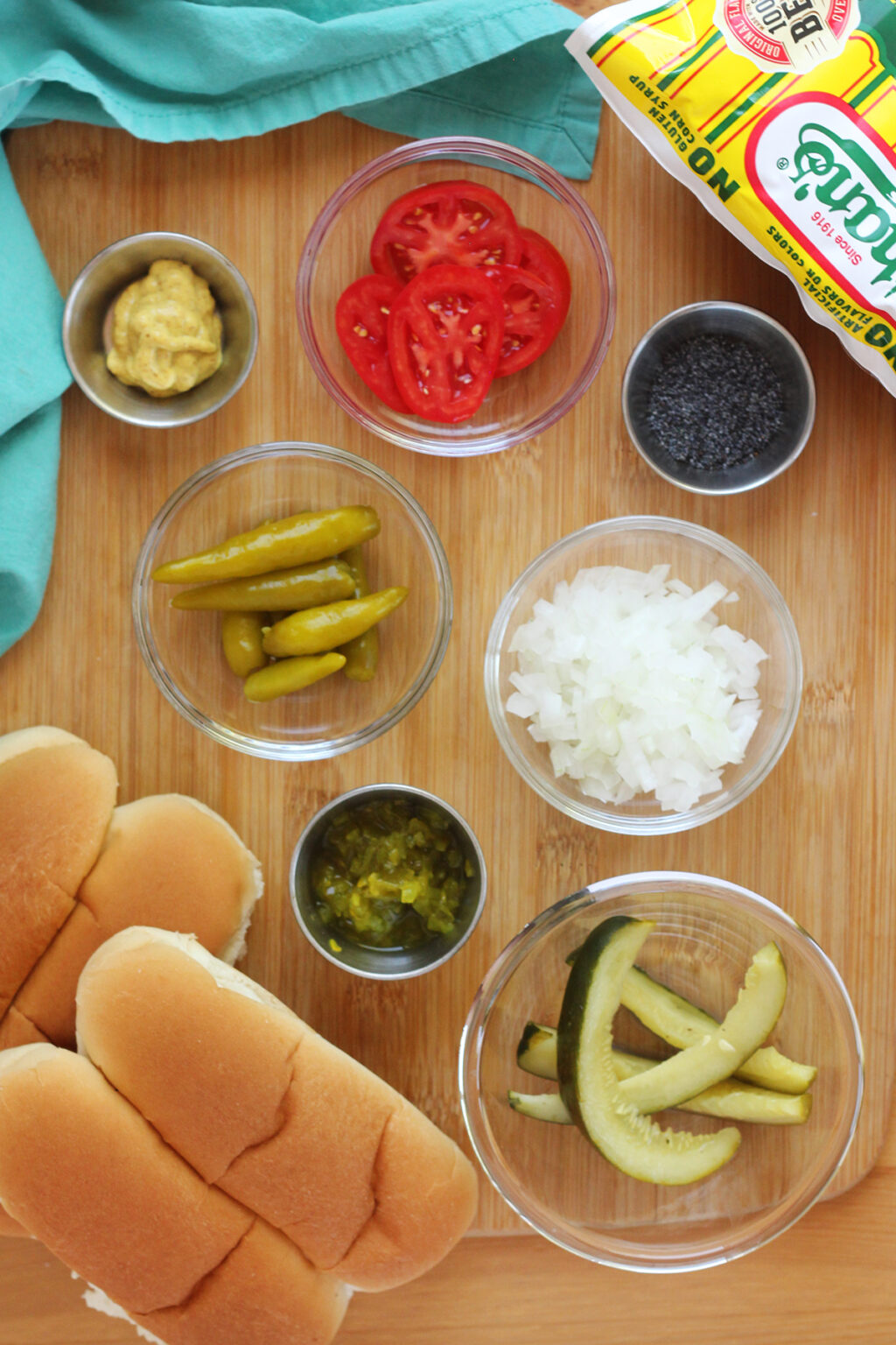 Chicago Hot Dog Recipe - One Sweet Appetite