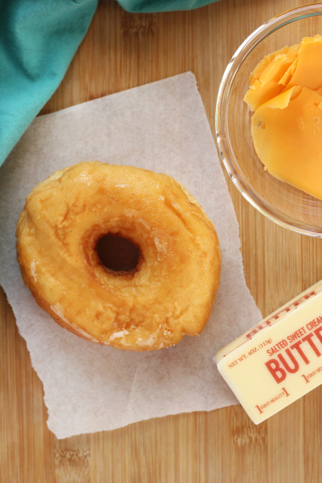 Grilled Cheese Donut Recipe - One Sweet Appetite