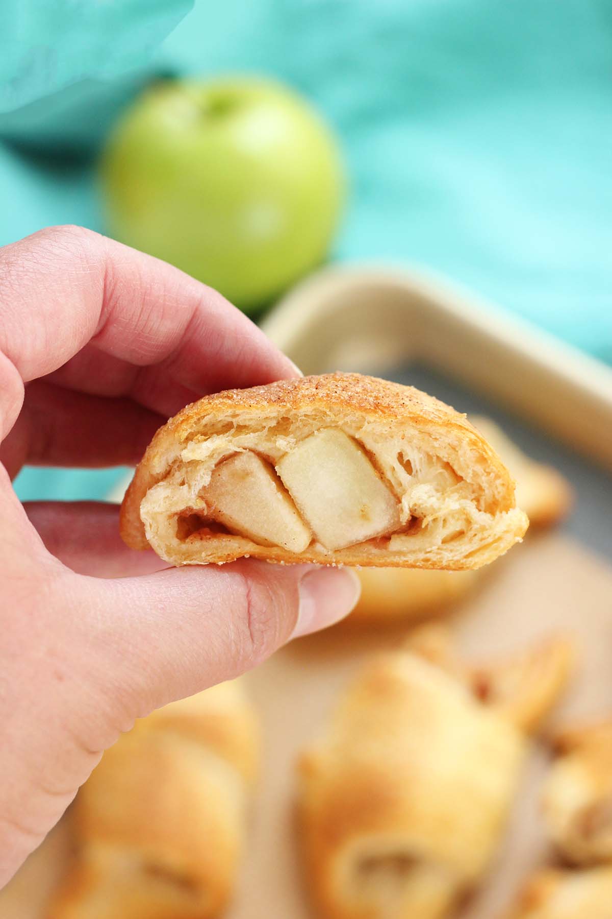 Apple Pie Crescent Rolls - One Sweet Appetite