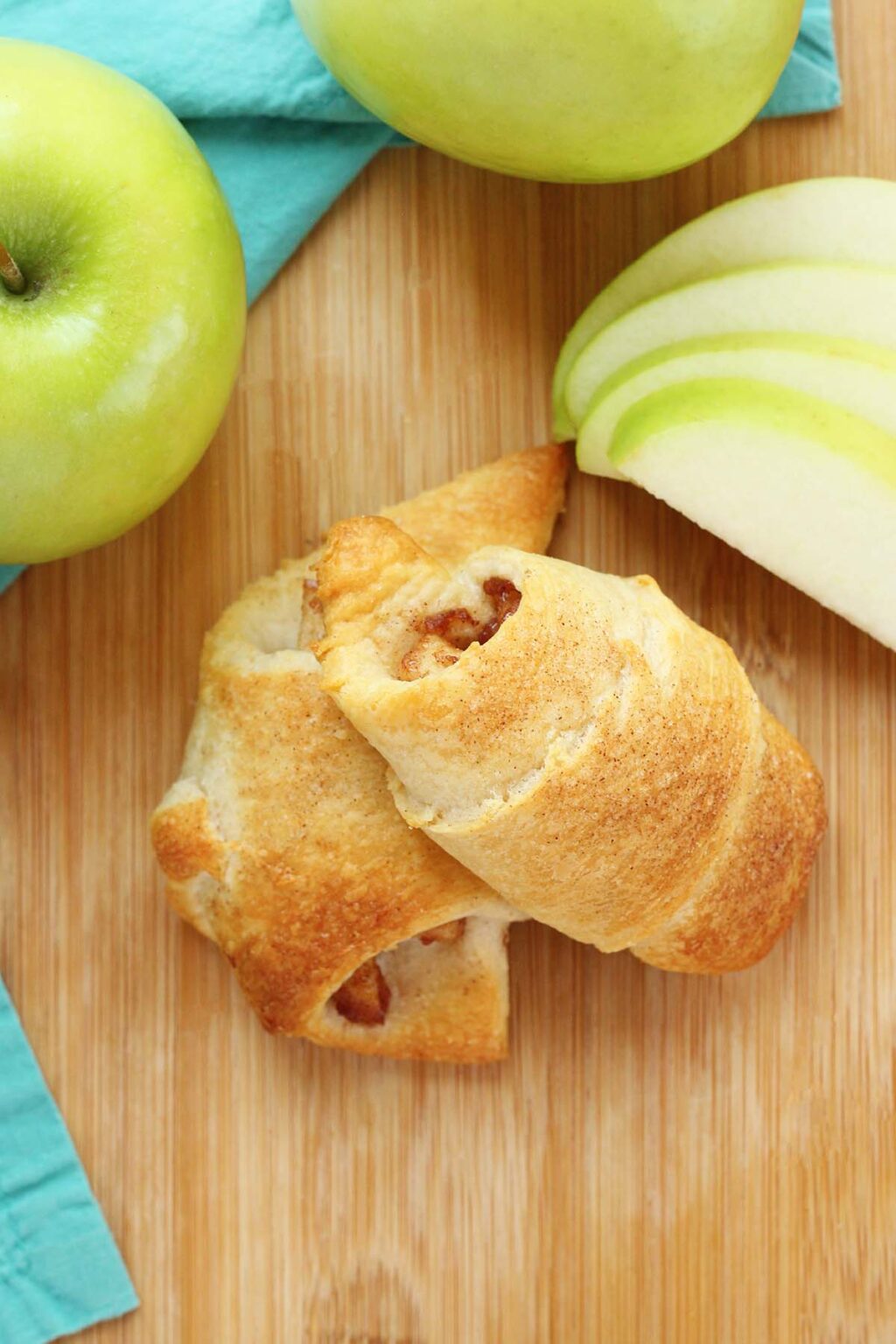 Apple Pie Crescent Rolls - One Sweet Appetite