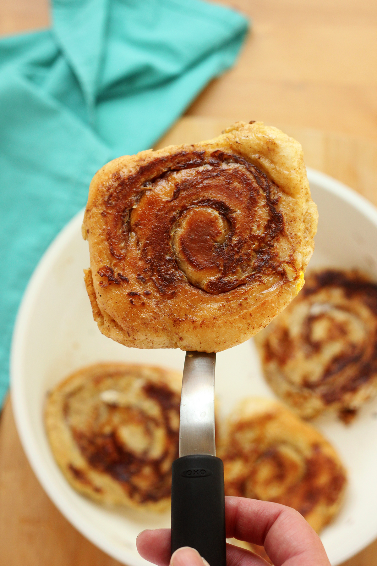 Cinnamon Roll French Toast - One Sweet Appetite