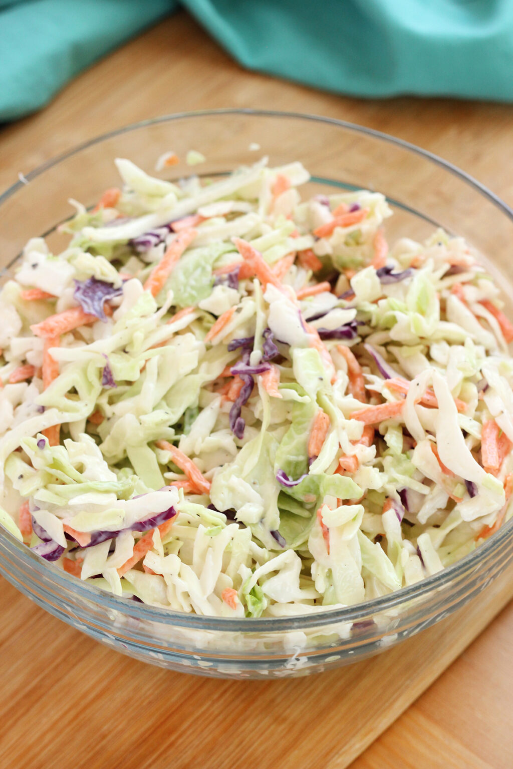 Easy Coleslaw Recipe - One Sweet Appetite