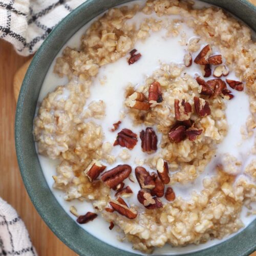 Maple Brown Sugar Oatmeal Recipe - One Sweet Appetite