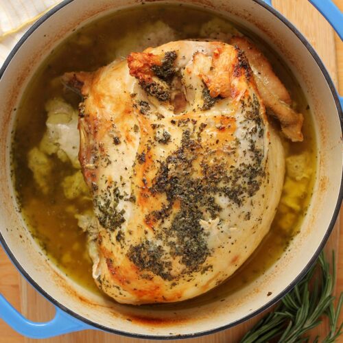 Herb Butter Turkey Breast - One Sweet Appetite