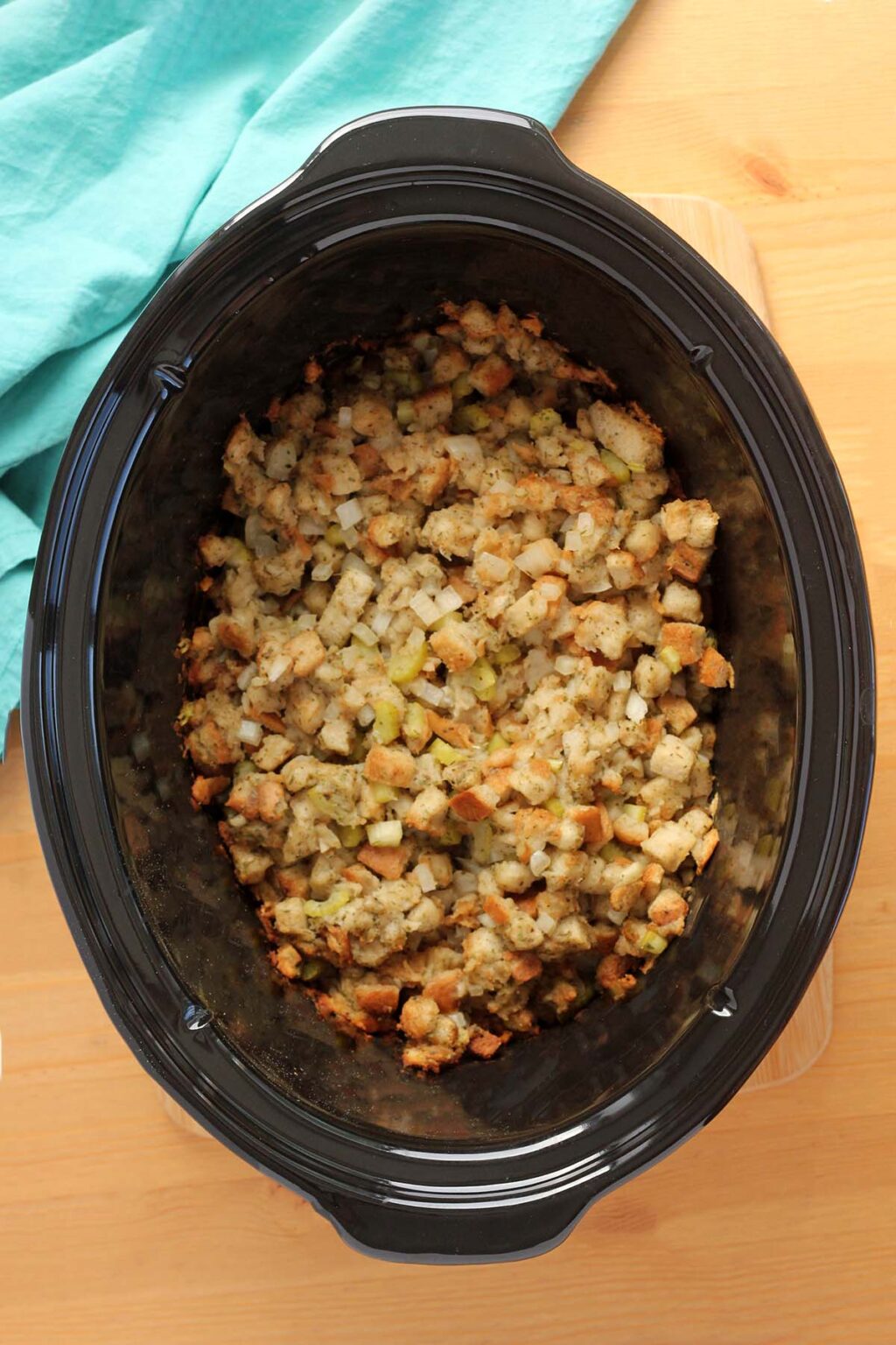 Best Slow Cooker Stuffing - One Sweet Appetite
