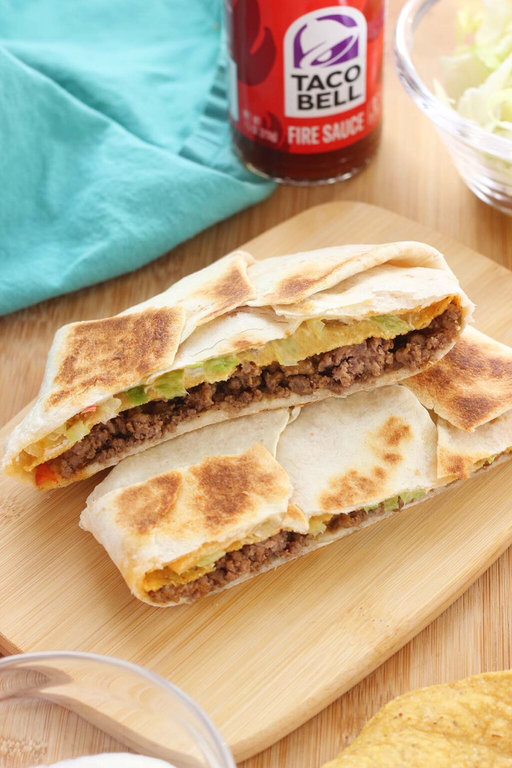 Copycat Crunchwrap Supreme Recipe - One Sweet Appetite