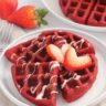 Red Velvet Waffles - One Sweet Appetite