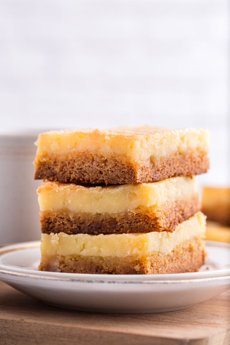 Easy Gooey Butter Bars Recipe - One Sweet Appetite