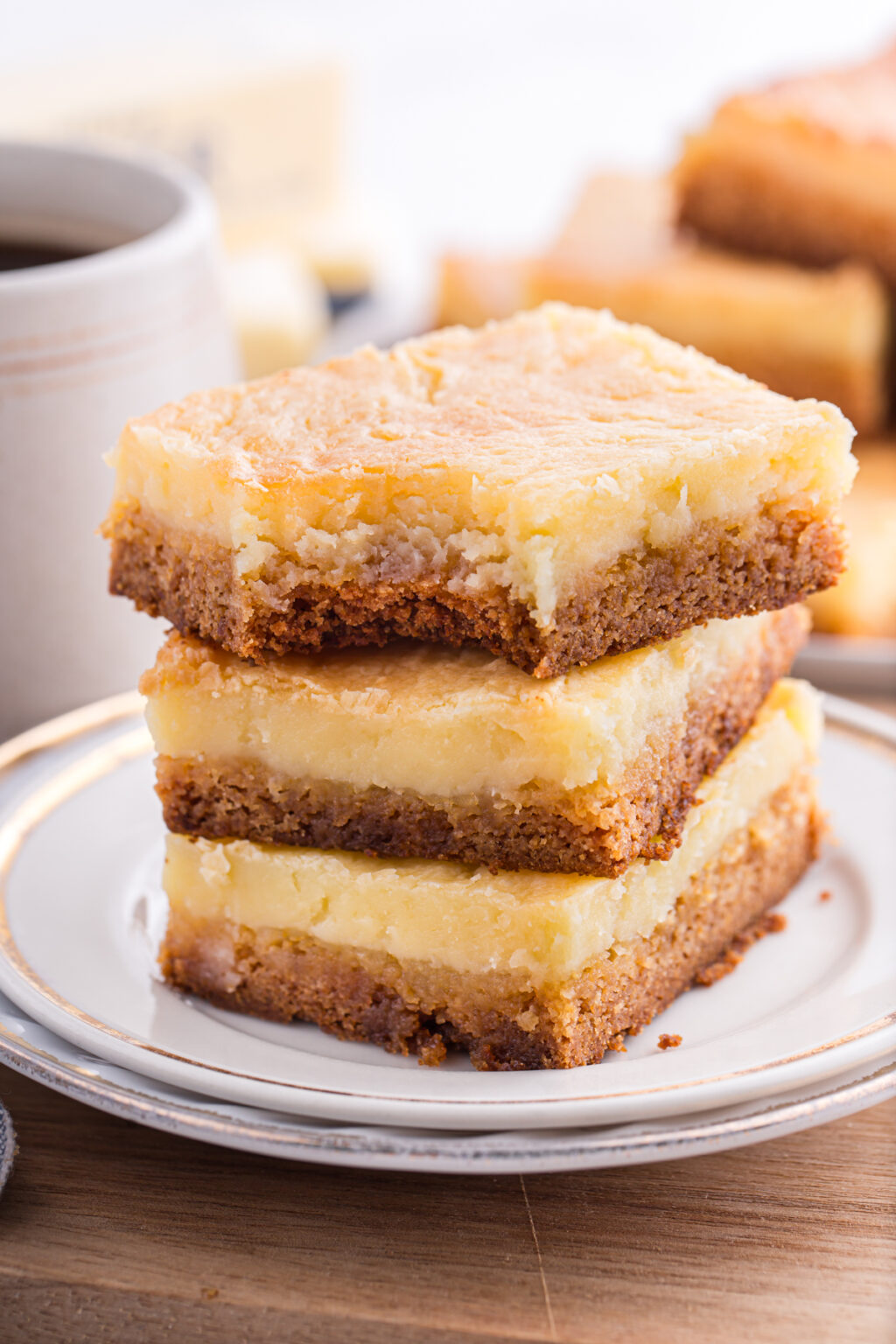 Easy Gooey Butter Bars Recipe - One Sweet Appetite