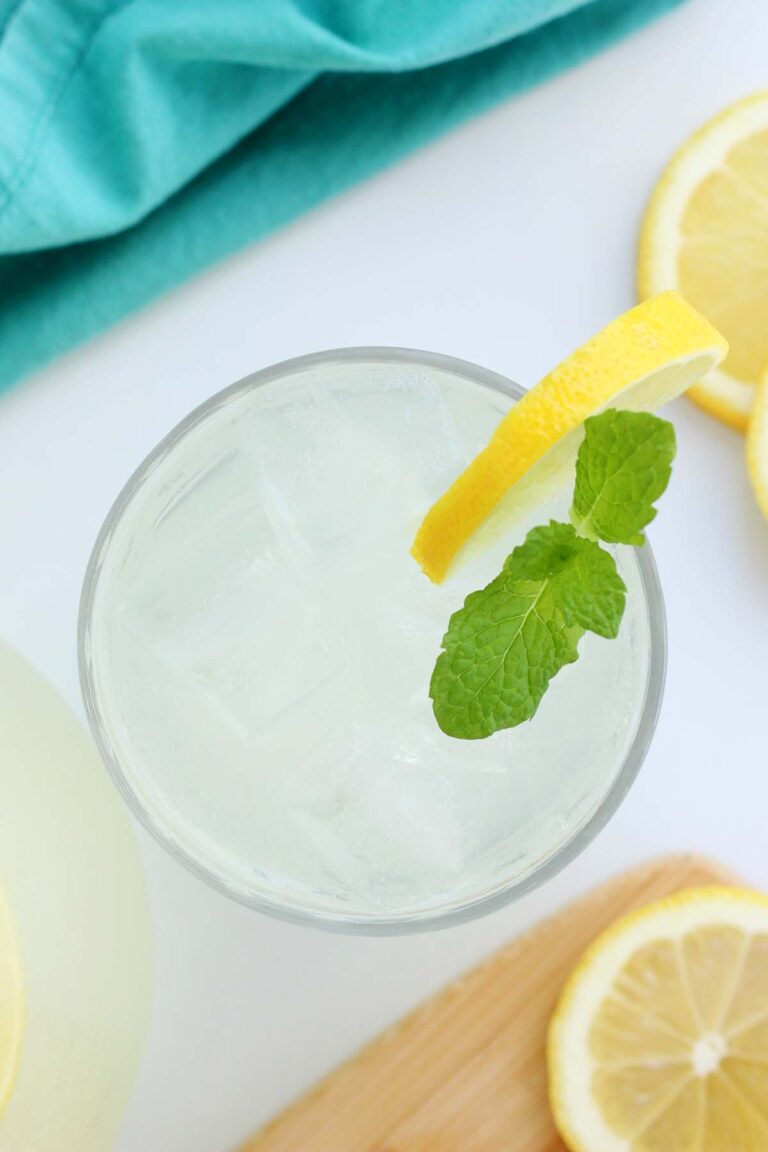 Lemonade Punch Recipe (Only 3 Ingredients!) - One Sweet Appetite