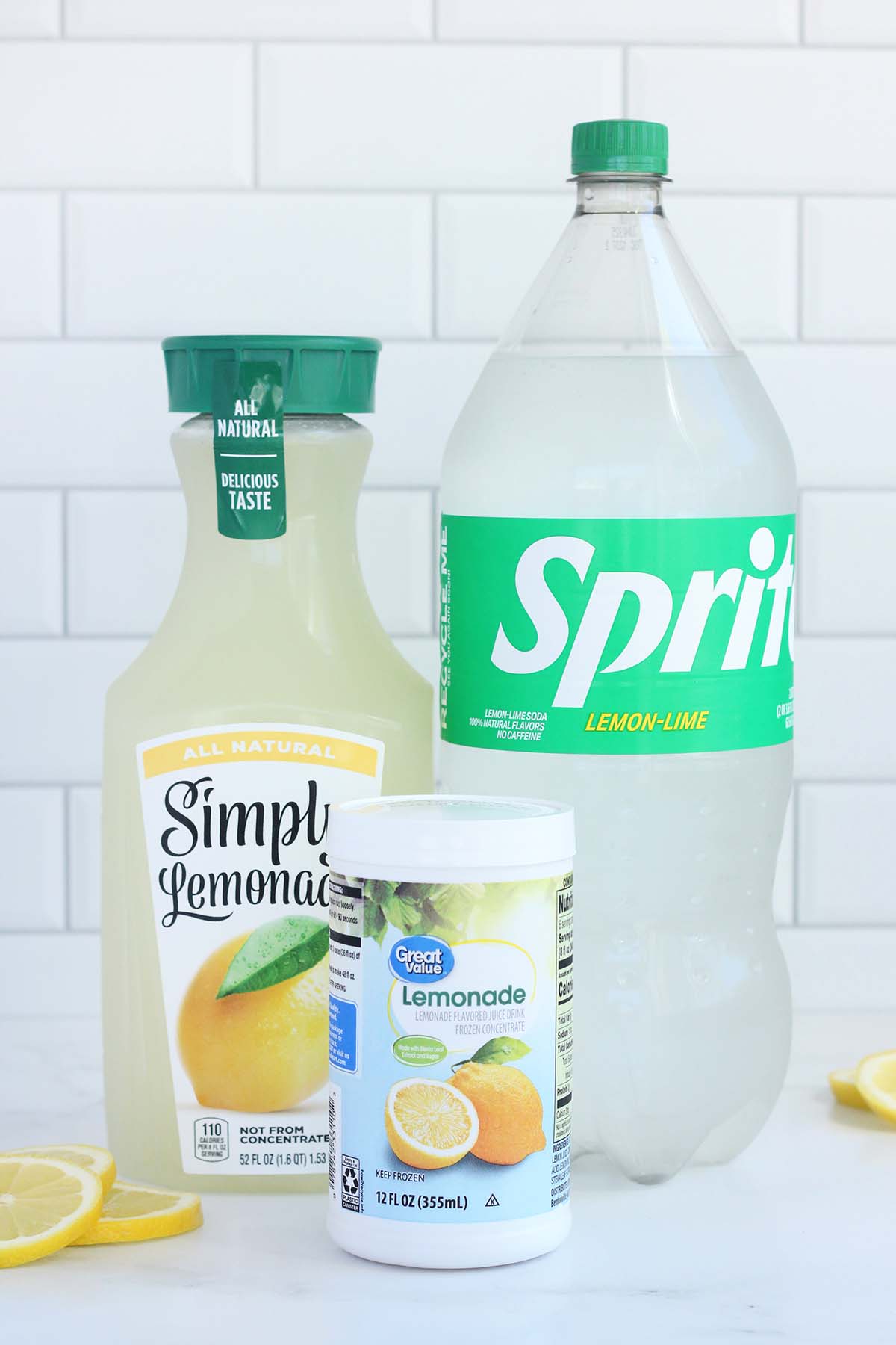 Lemonade Punch Recipe (Only 3 Ingredients!) - One Sweet Appetite