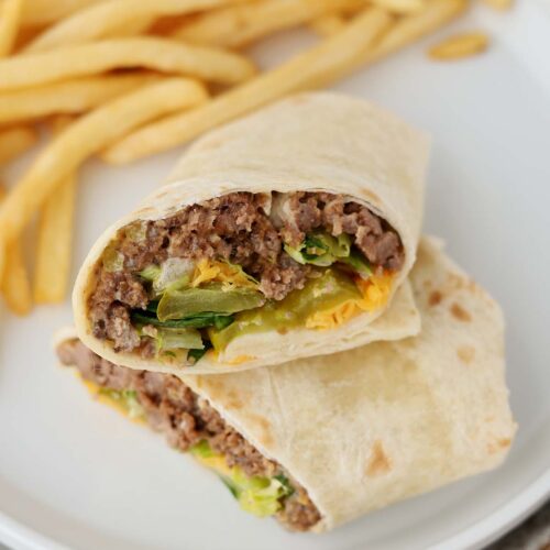 Easy Big Mac Wraps with Homemade Special Sauce - One Sweet Appetite